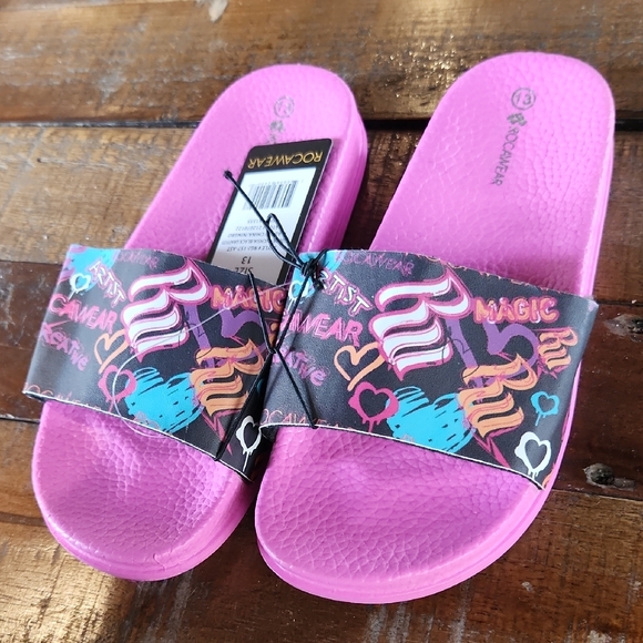 Rocawear | Shoes | Rocawear Logo Design Sandals | Poshmark